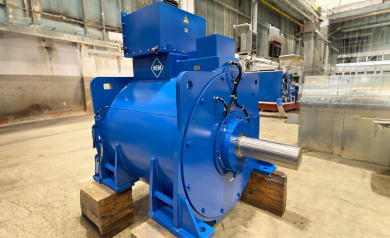 Exciting news: The first two out of eight permanent magnet motors are ...